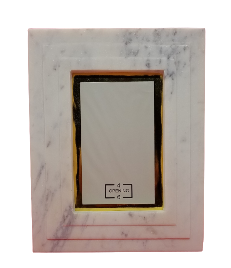 Multi-tiered Relief Marble Frame – Frame My Cell Pix